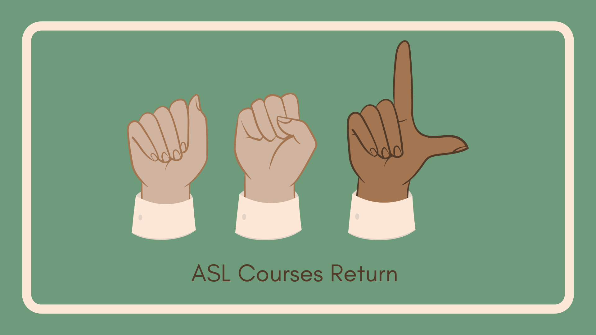 American Sign Language club advocates for new ASL summer courses ...